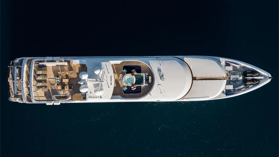 SKYFALL yacht for sale (Trinity Yachts, 57.91m, 2010)